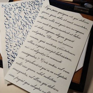 RPG Custom Calligraphy Letters and Props - Etsy