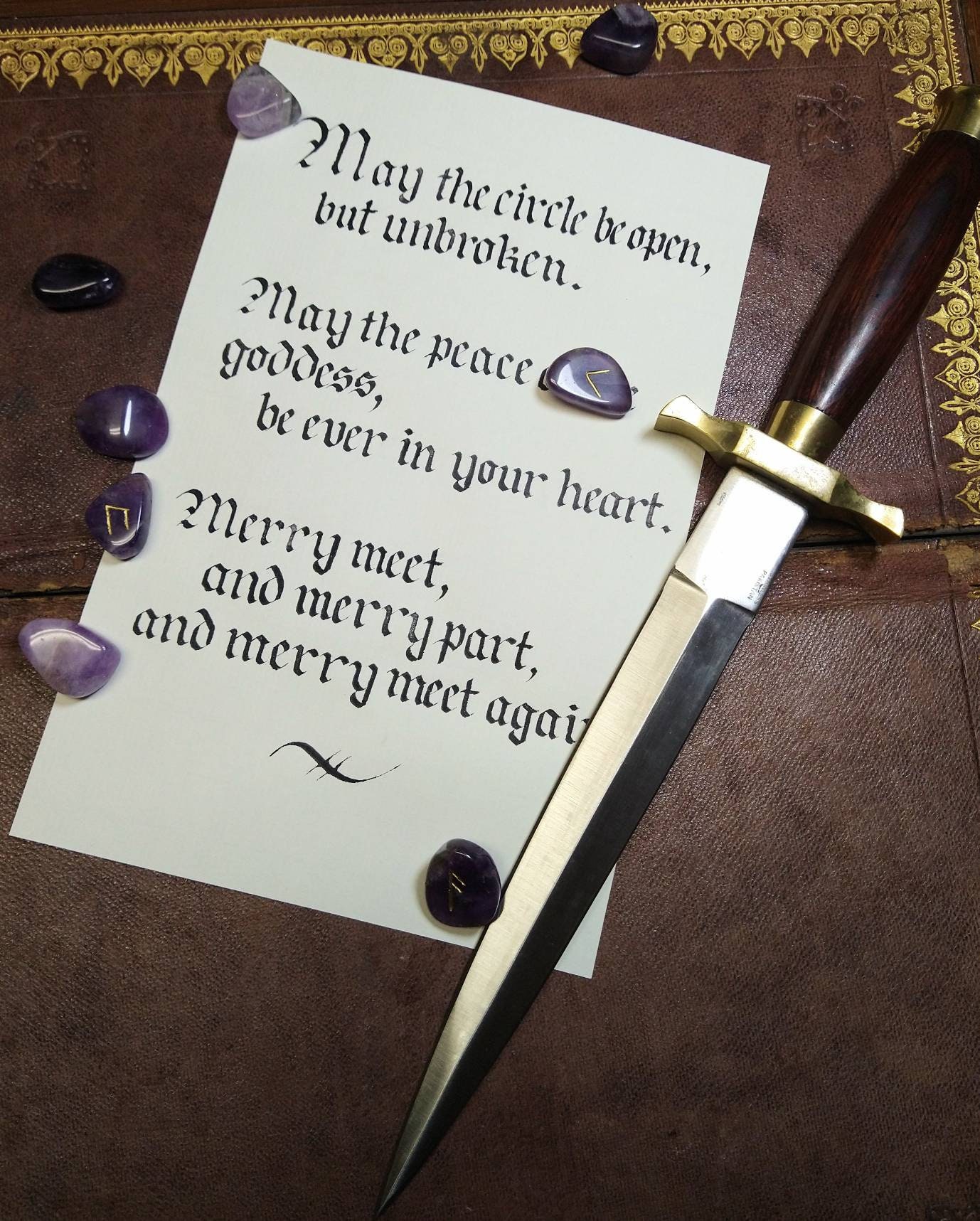 RPG Custom Calligraphy Letters and Props - Etsy