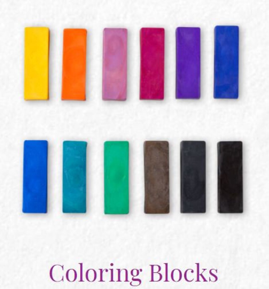 Coloring Blocks - Etsy