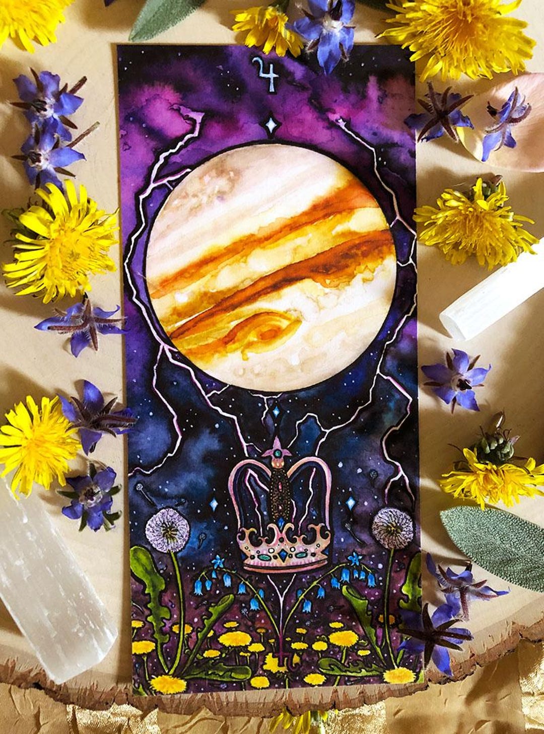 Jupiter Altar Art: Ode to Jupiter - Etsy