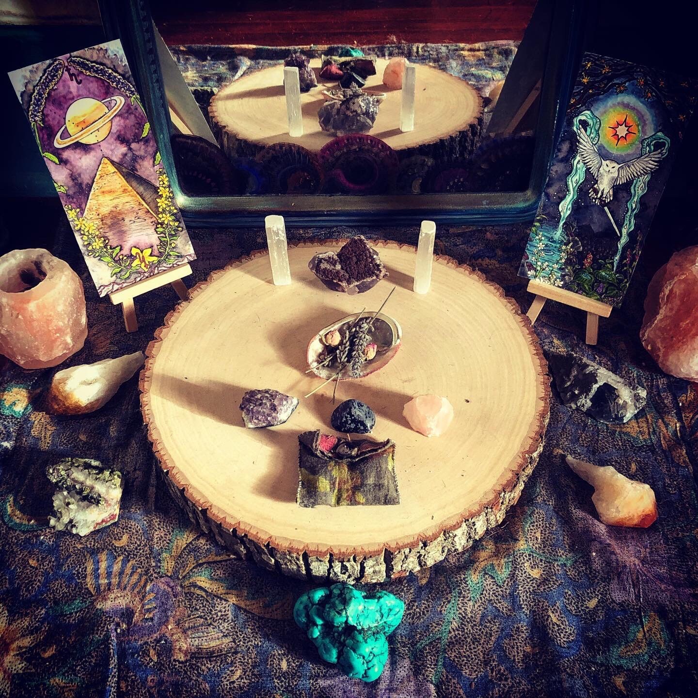 Altar Art Saturn Magic | Etsy