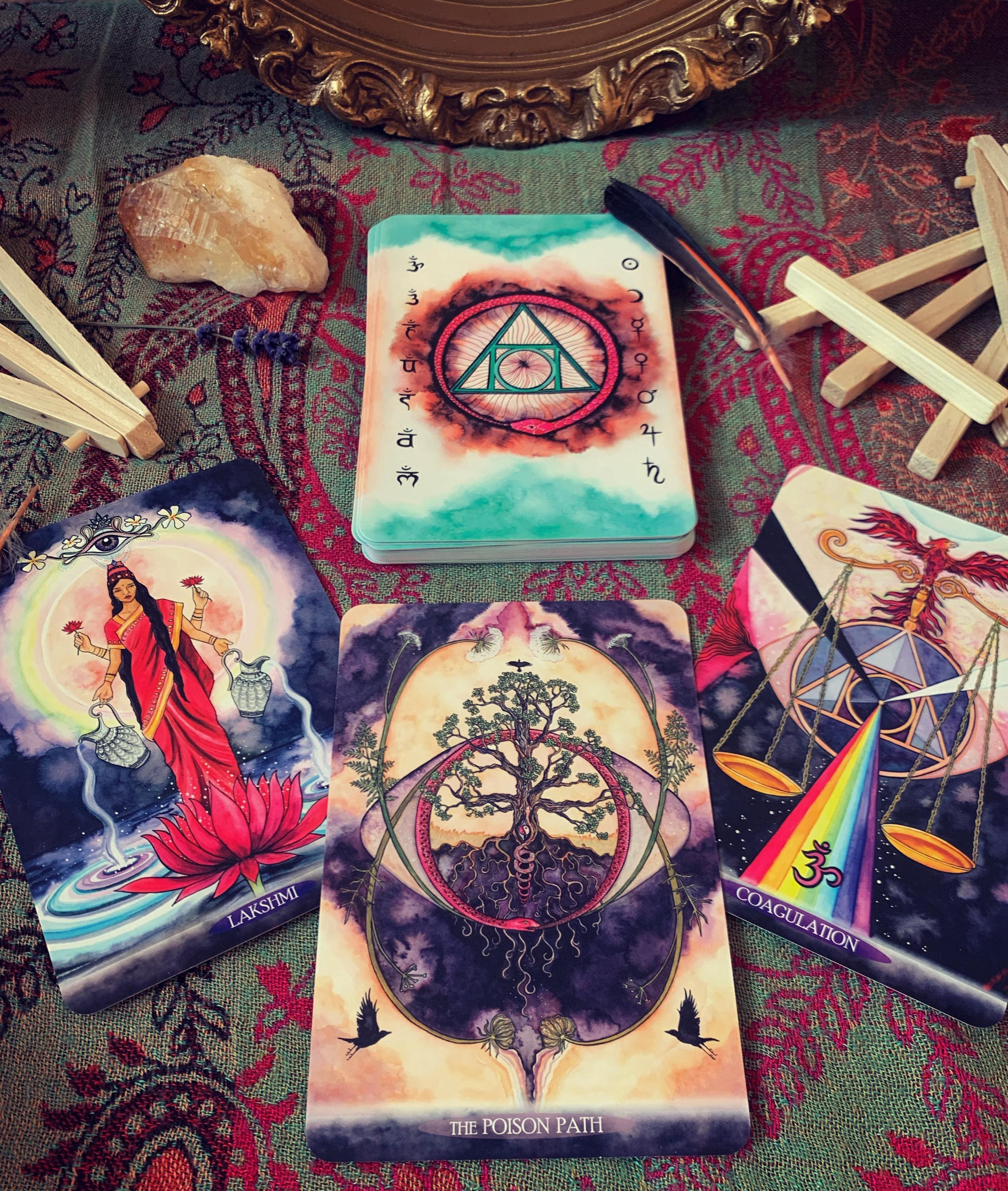 The Alchemical Self Altar+oracle Card Set - Etsy