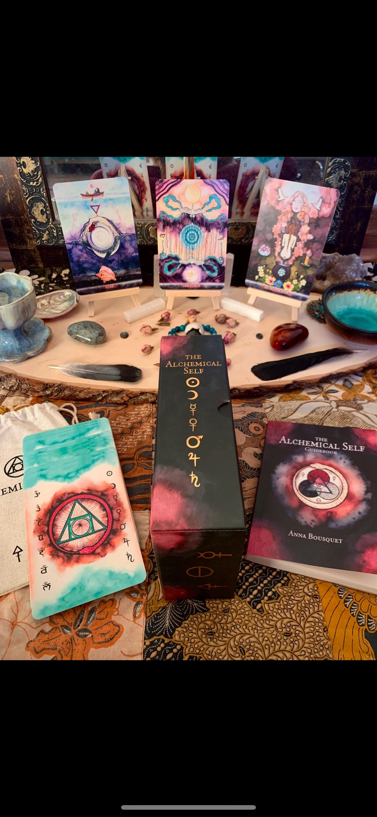 The Alchemical Self Altar+oracle Card Set - Etsy