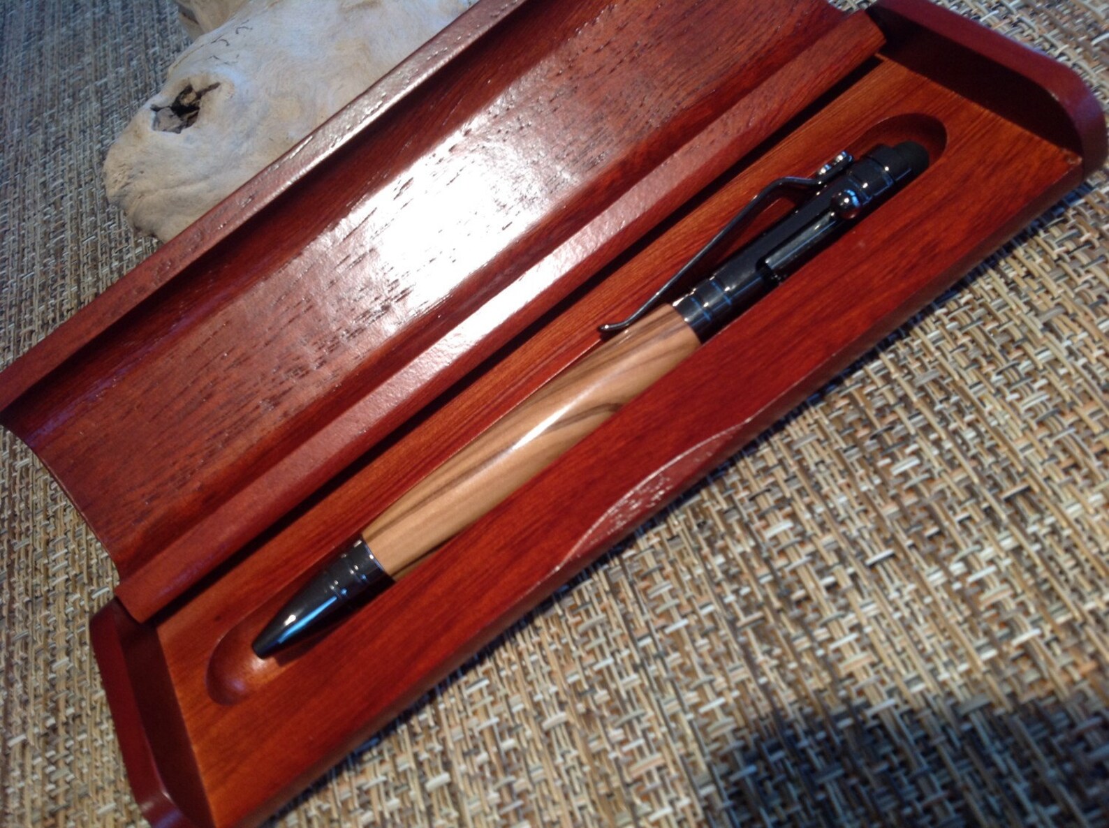 Bethlehem Olive Wood and Gun Metal Stylus Bolt Action Pen 113 - Etsy