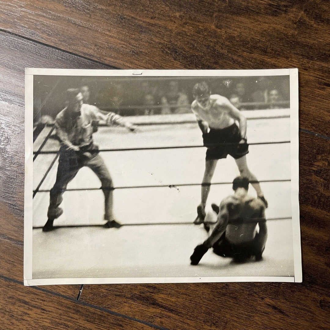 Maxie Rosenbloom 8X10 Boxing Picture Photo July 11, 1934 NEA SERVICE ...