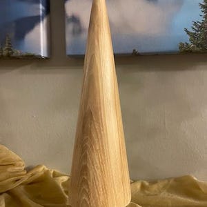 Hand-turned Trees (set of 3) - Etsy