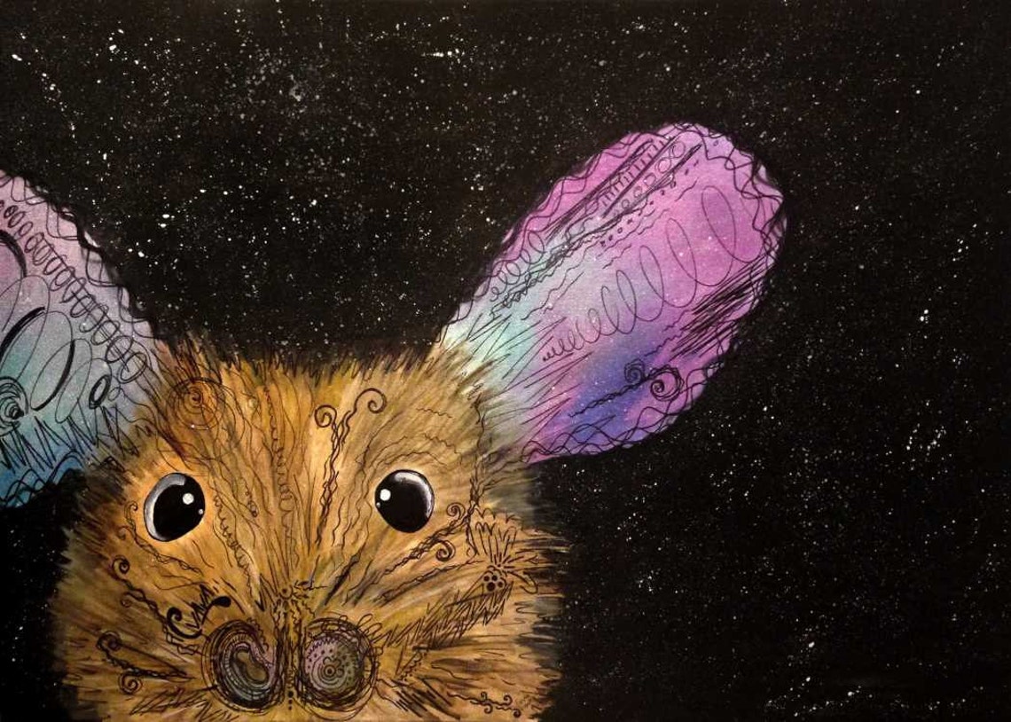 ACEO gravitational Field Mouse Cosmic Mouse Cosmic - Etsy