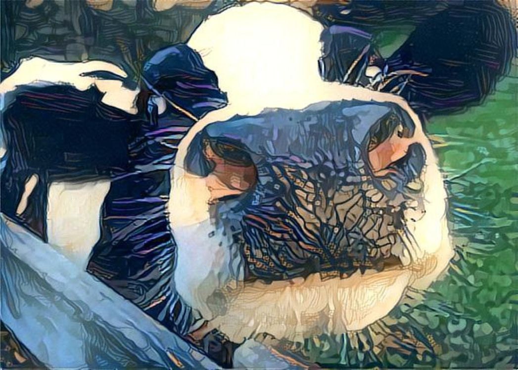 ACEO ATC Cow Nose arte animal azul digital idea de regalo para los ...