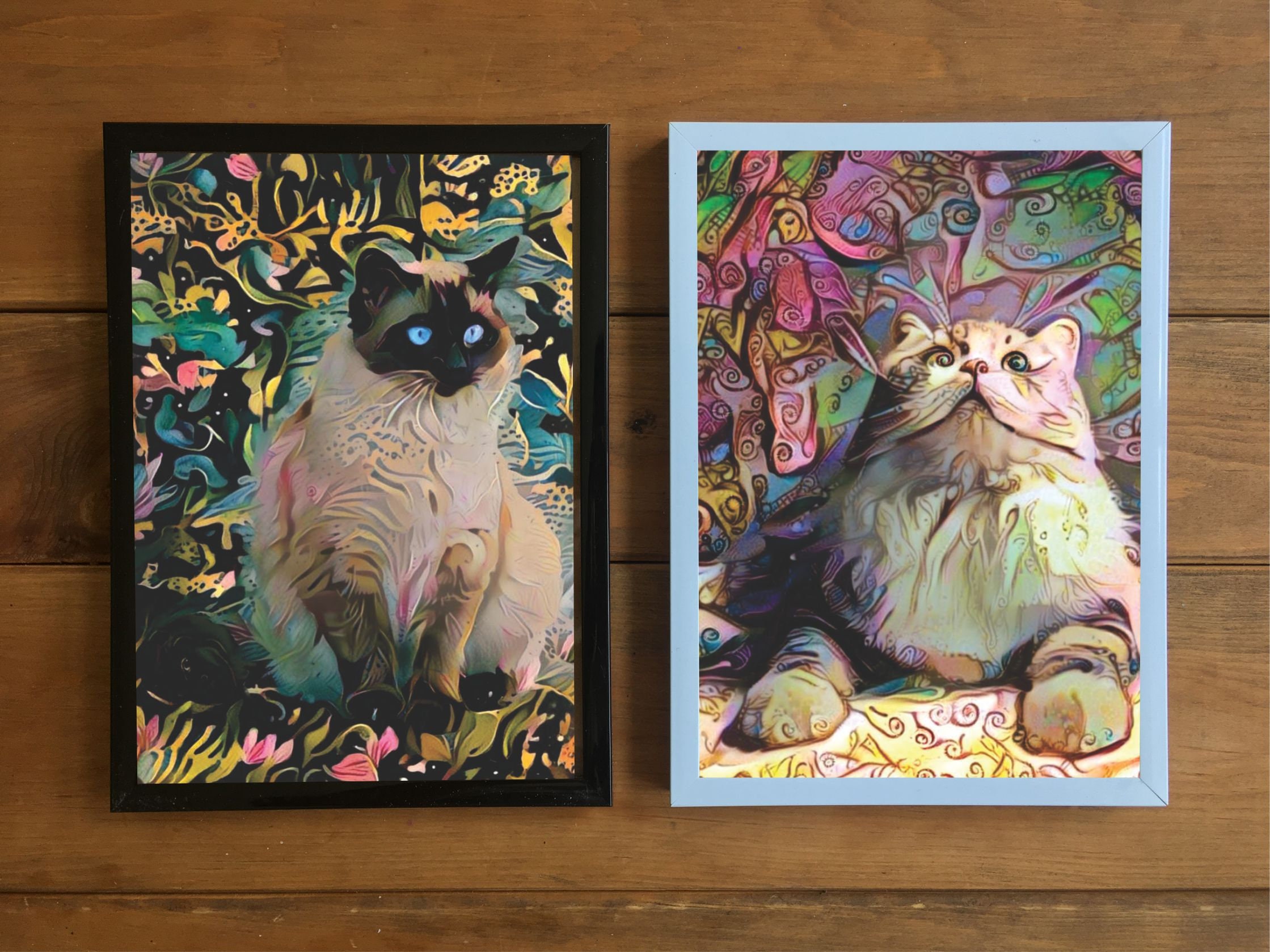 Marshall Cat Digital Art Print Animal Art for Animal Lovers - Etsy