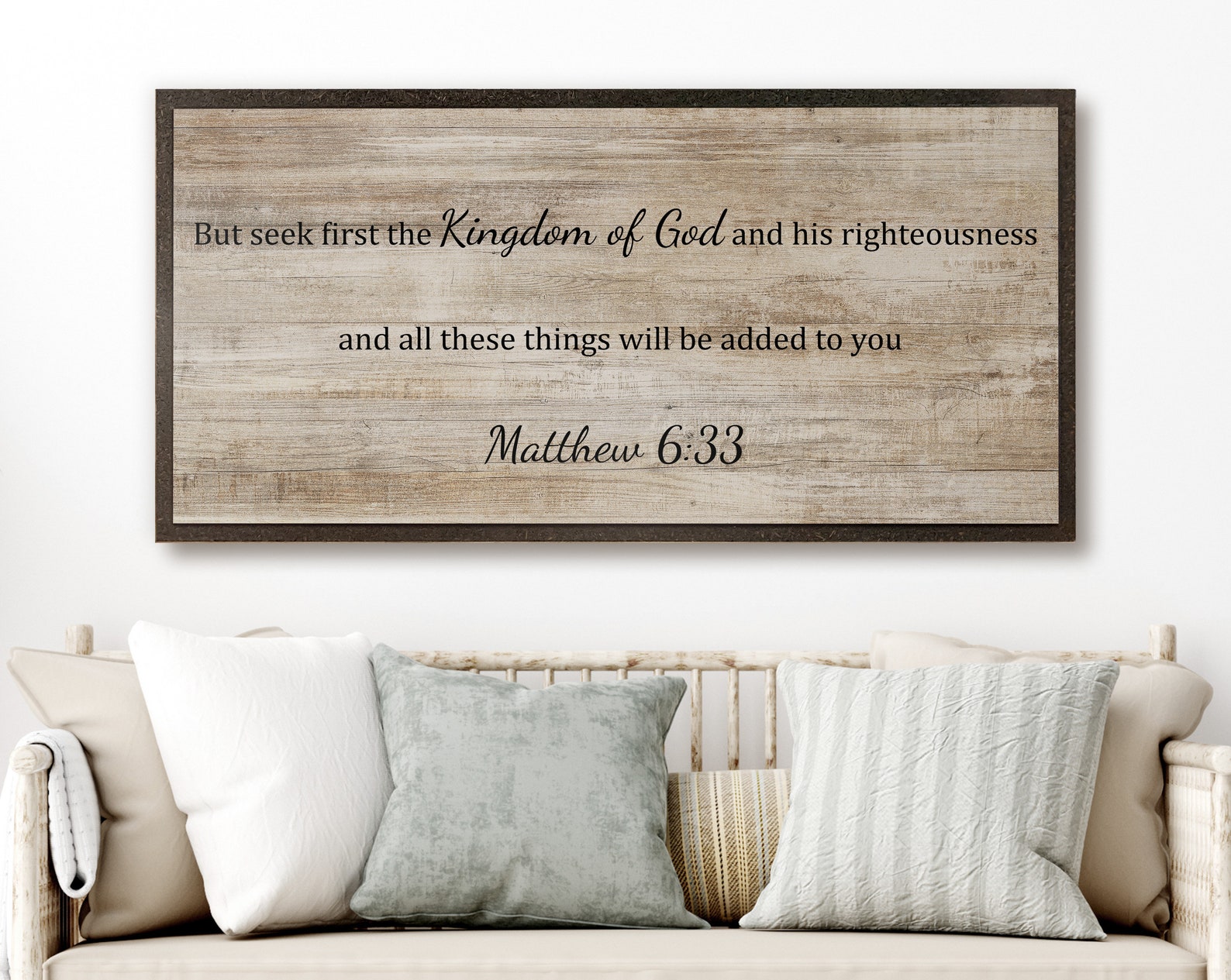 Religous Wall Art Custom Wood Scripture Sign Custom Bible - Etsy