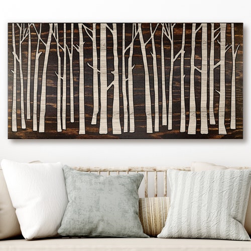 Wood Wall Art Abstract Tree Nature Art Branch Art - Etsy