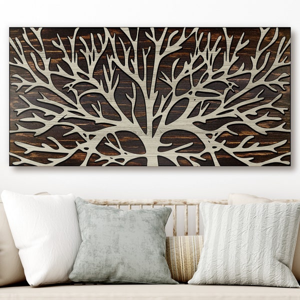 Abstract Wood Decor - Etsy