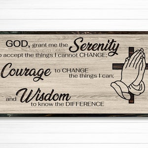 Carved Wood Scripture Sign Religous Wall Art Praying Hands - Etsy