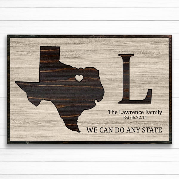 State Sign - Etsy