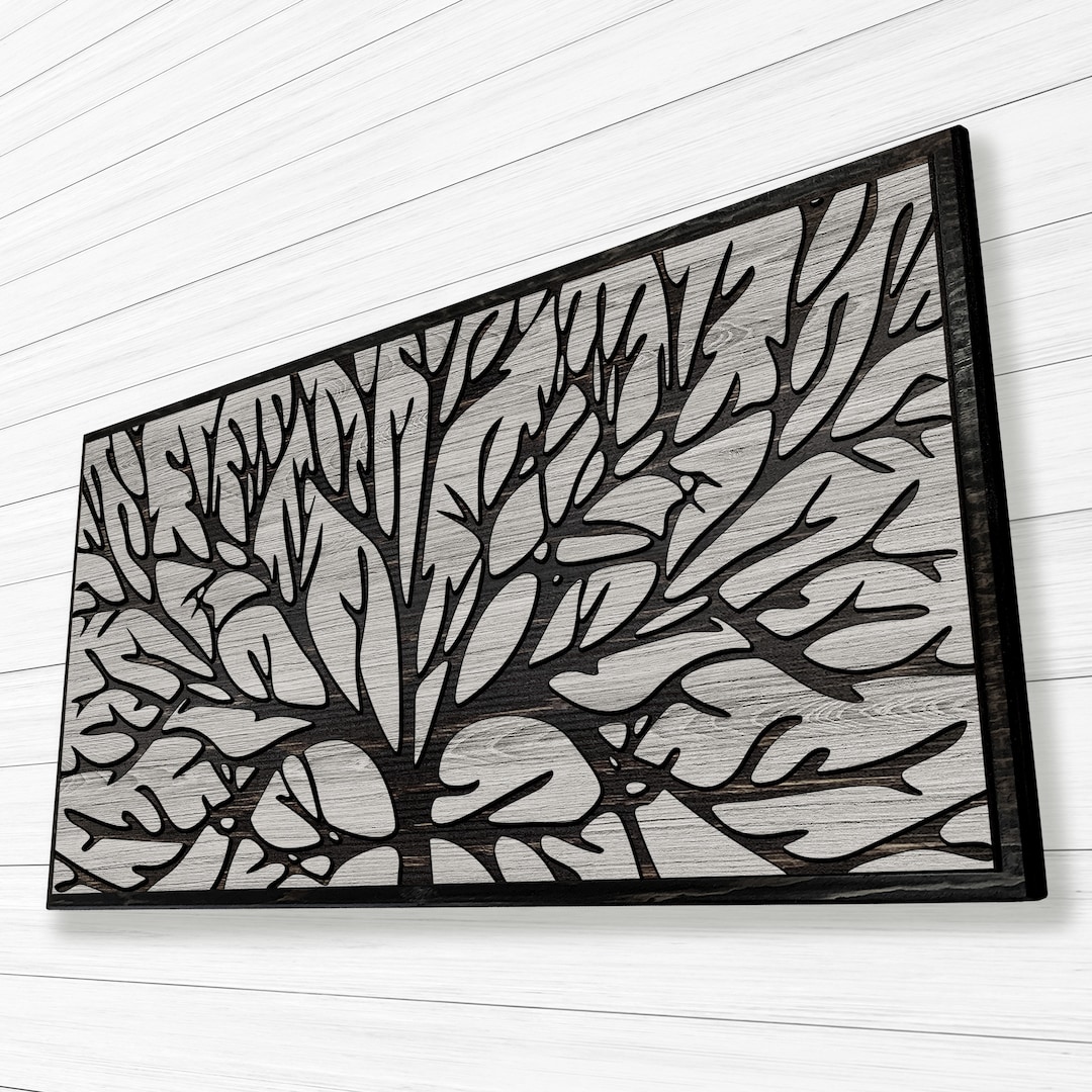Tree Branch Wall Art - Wood Wall Art - Nature Wall Art - Abstract Tree ...
