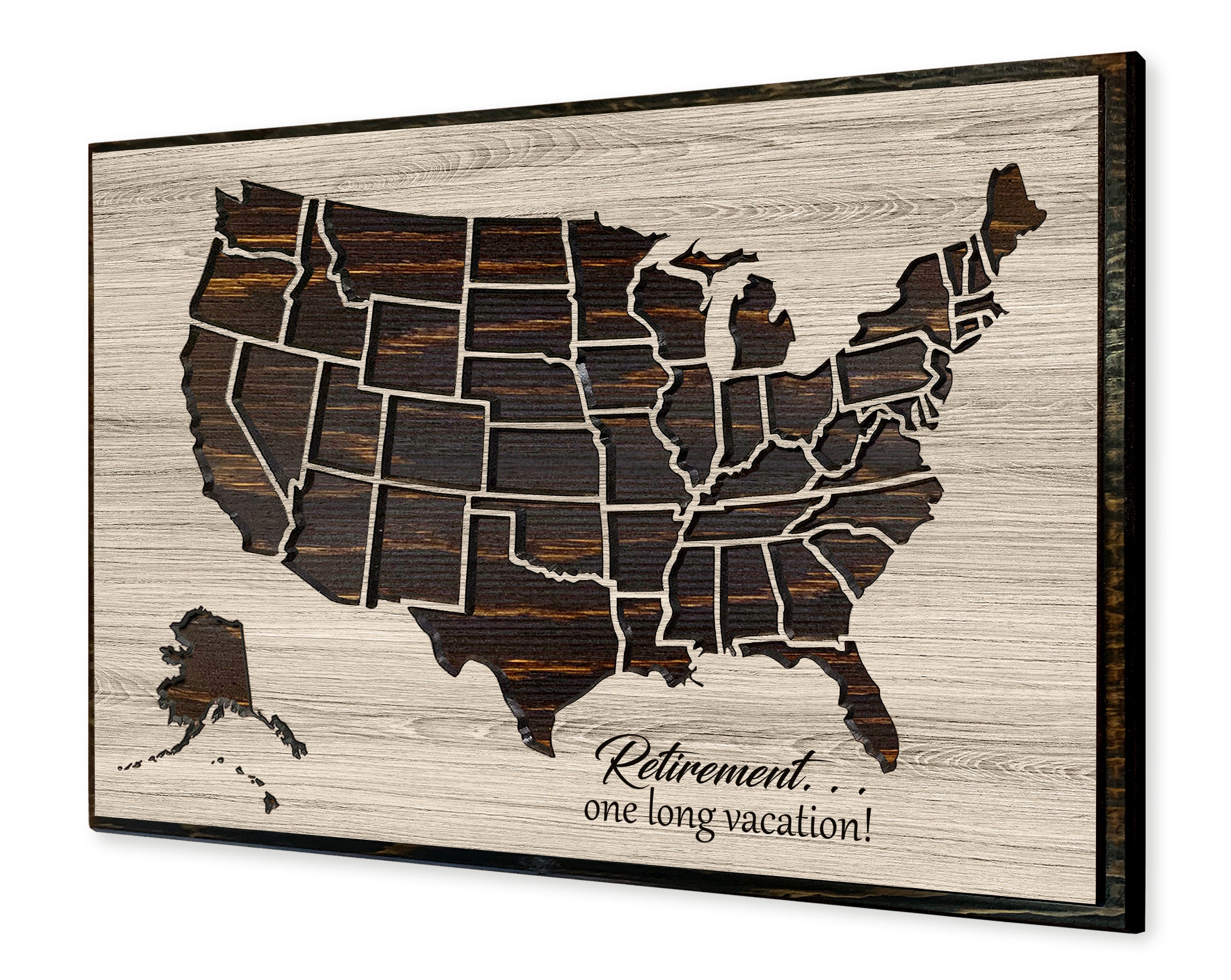 Wall Hangings Home & Living Pins Sold Seperately Road Trip Map Vacation ...