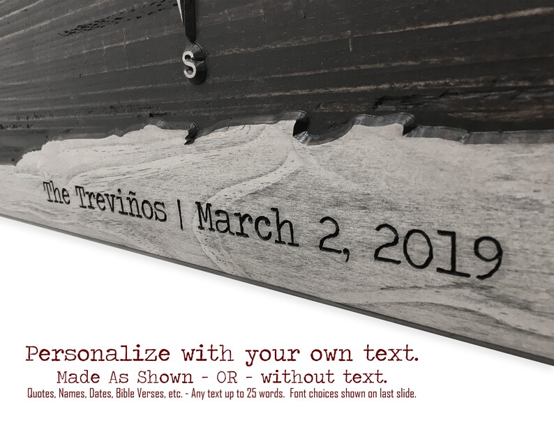 Carved World Map Family Wall Decor Customize Country Lines | Etsy