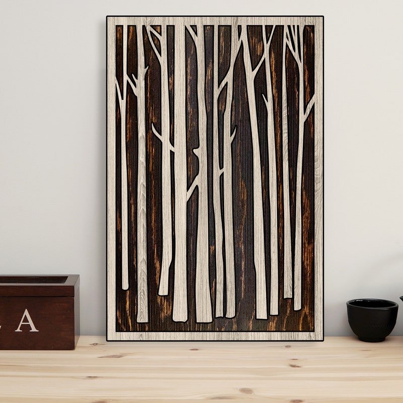 Birch Tree Art - Etsy