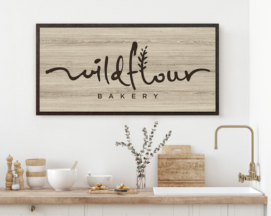 Bakery Business Sign, Confectionery Company Logo, Pastry Shop Lobby Art ...