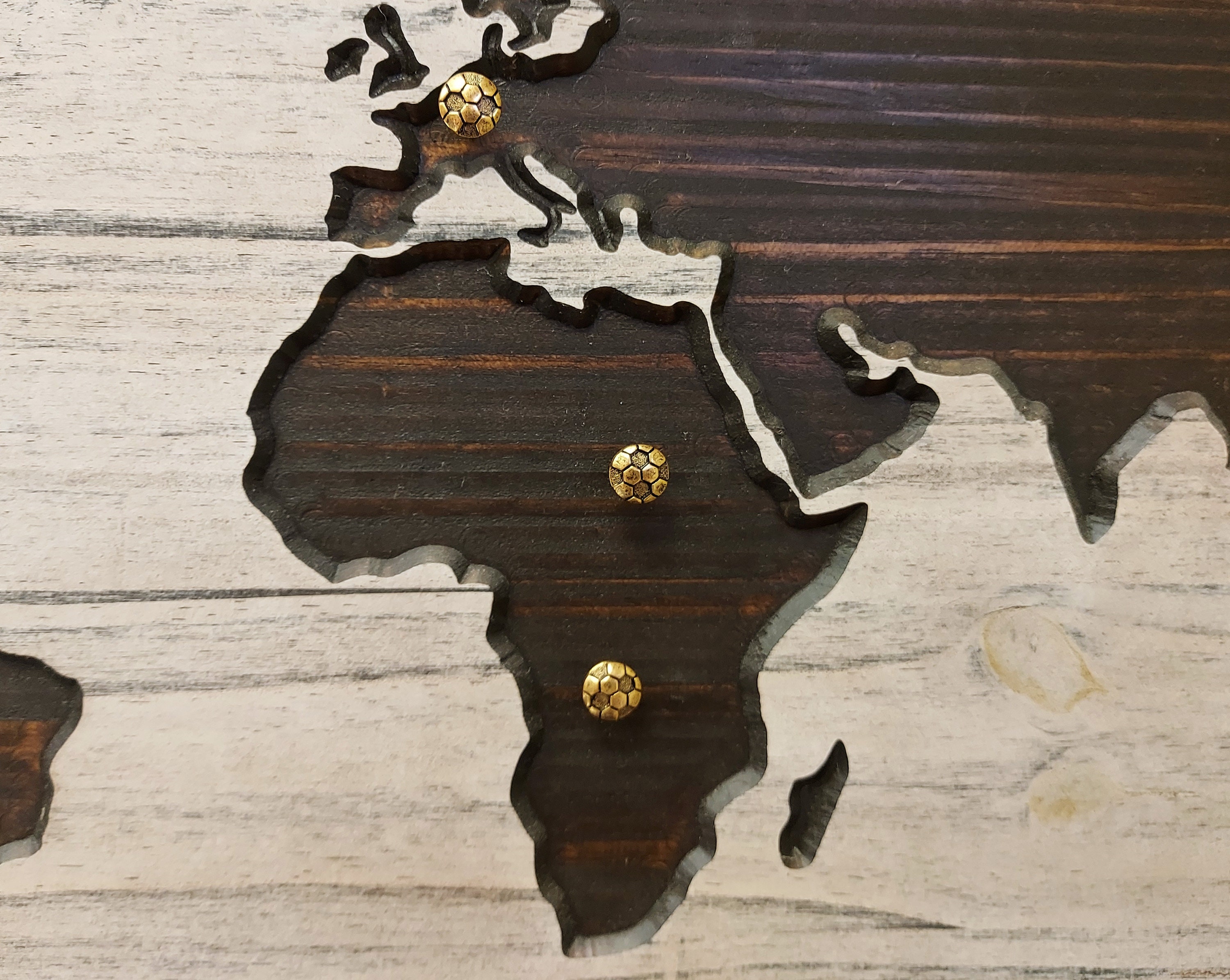 Antique Gold & Silver Soccer Push Pins Unique Nickel Sports - Etsy