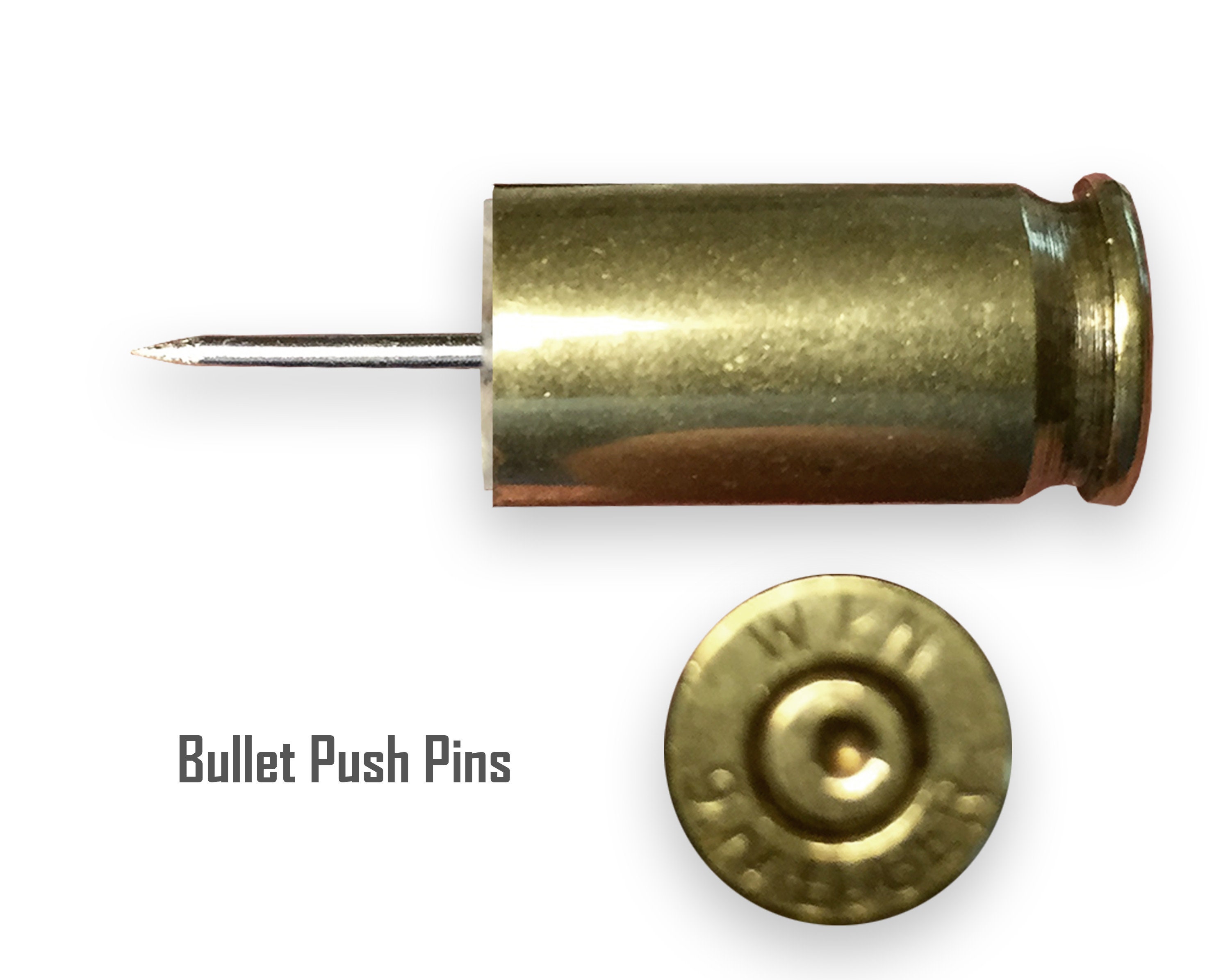 Bullet Push Pins Shell Casing Pushpins Hunter Hunting | Etsy