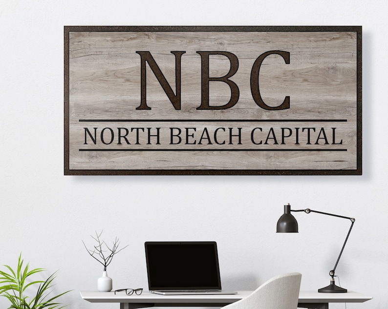 Business Sign Custom Company Logo Office Sign Lobby Art | Etsy