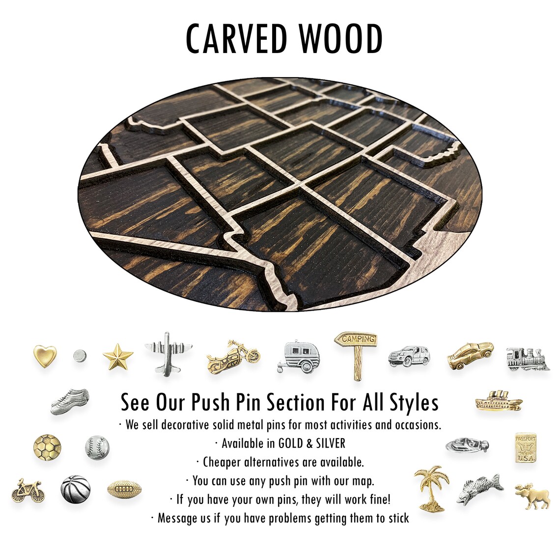 US Map for Athletes US Map for Runners Fun Run Map Custom | Etsy