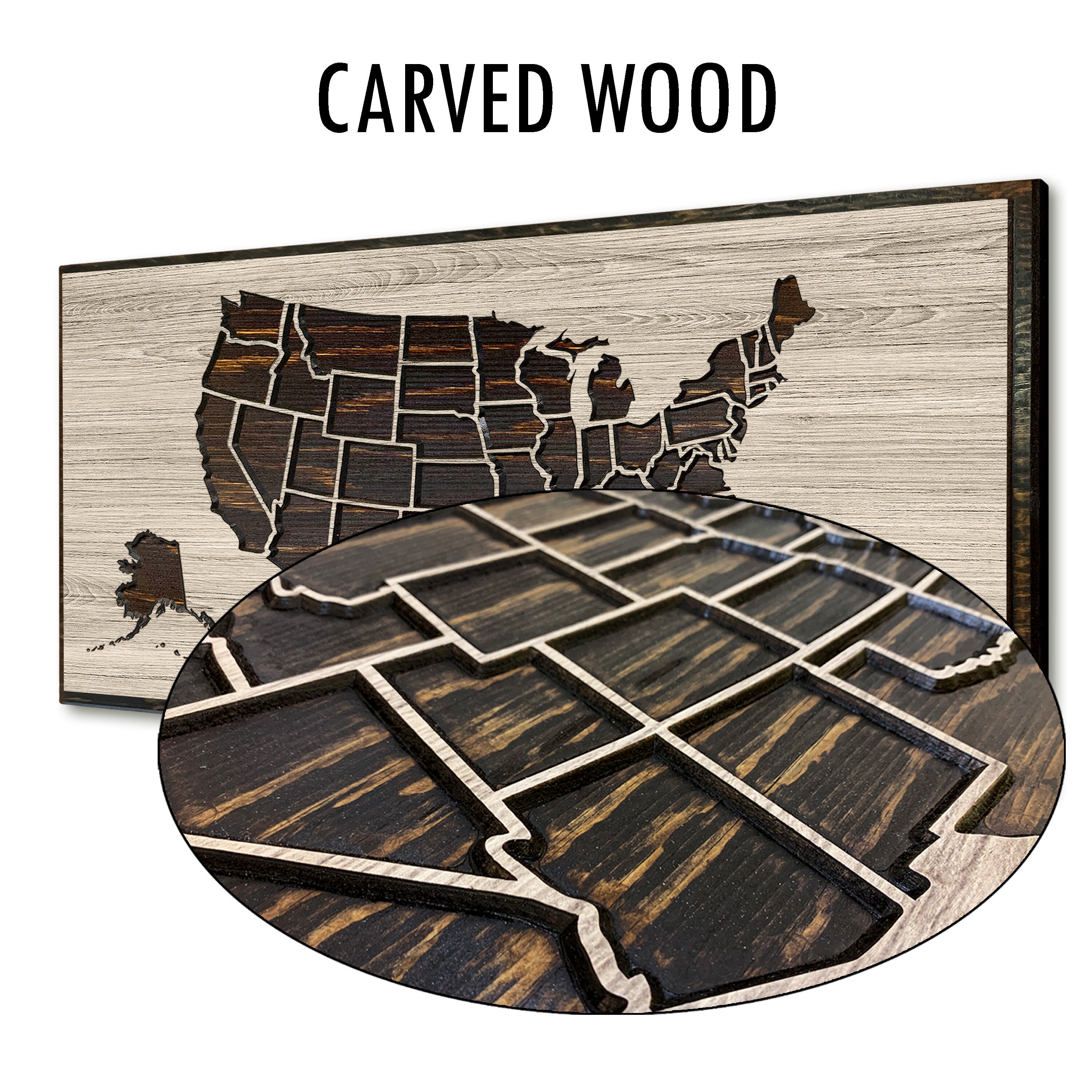 Motorcycle Road Trip Map Picture Push Pin Map US Map to | Etsy