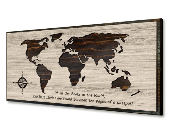 Wanderlust Travel Map