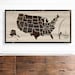 Fishing Map Bucket List - Map of the United States to Mark Lakes ...