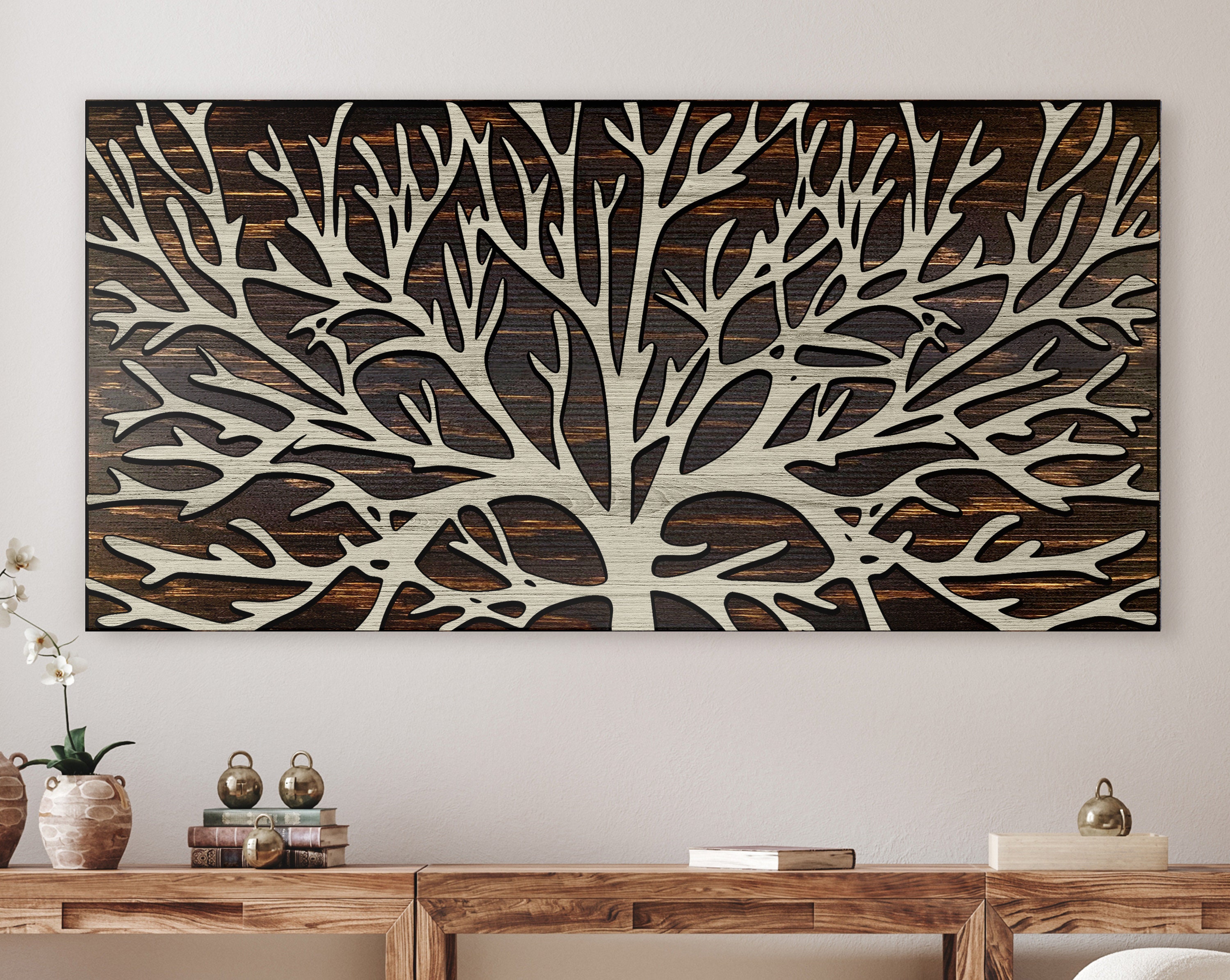Tree Branch Art Framed