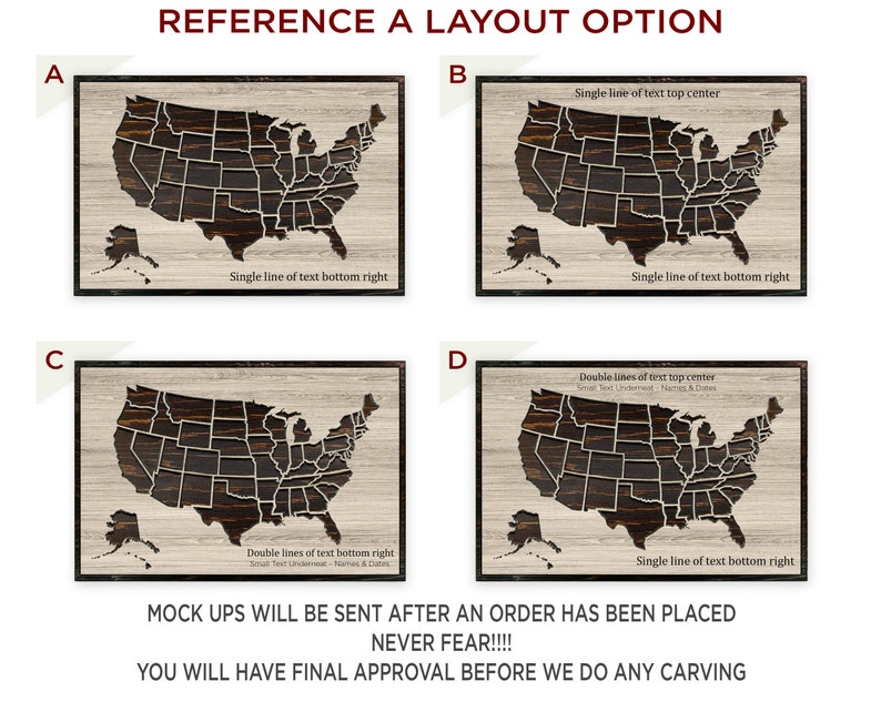 US Push Pin Travel Map That You Can Use Push Pins to Mark - Etsy