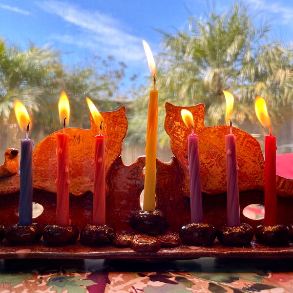 Hanukkah Menorah - Etsy