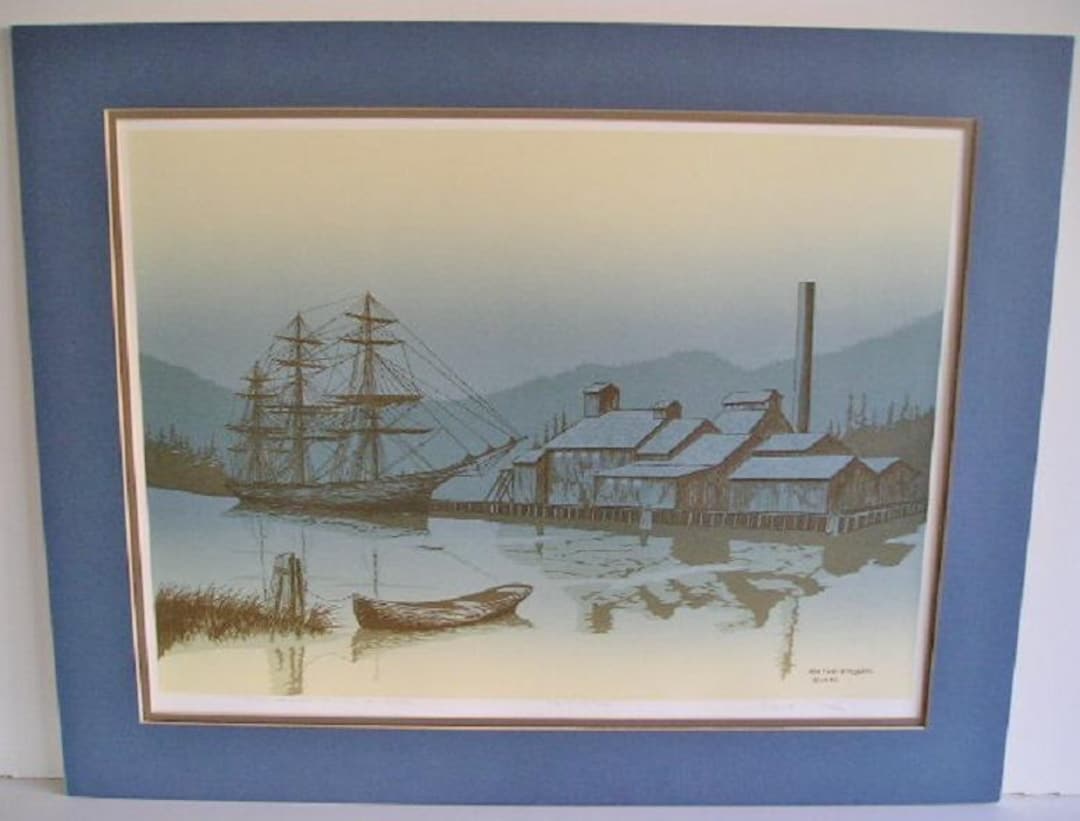 Vintage 1982 DAVID TRASK Original Limited Edition Serigraph Print ...