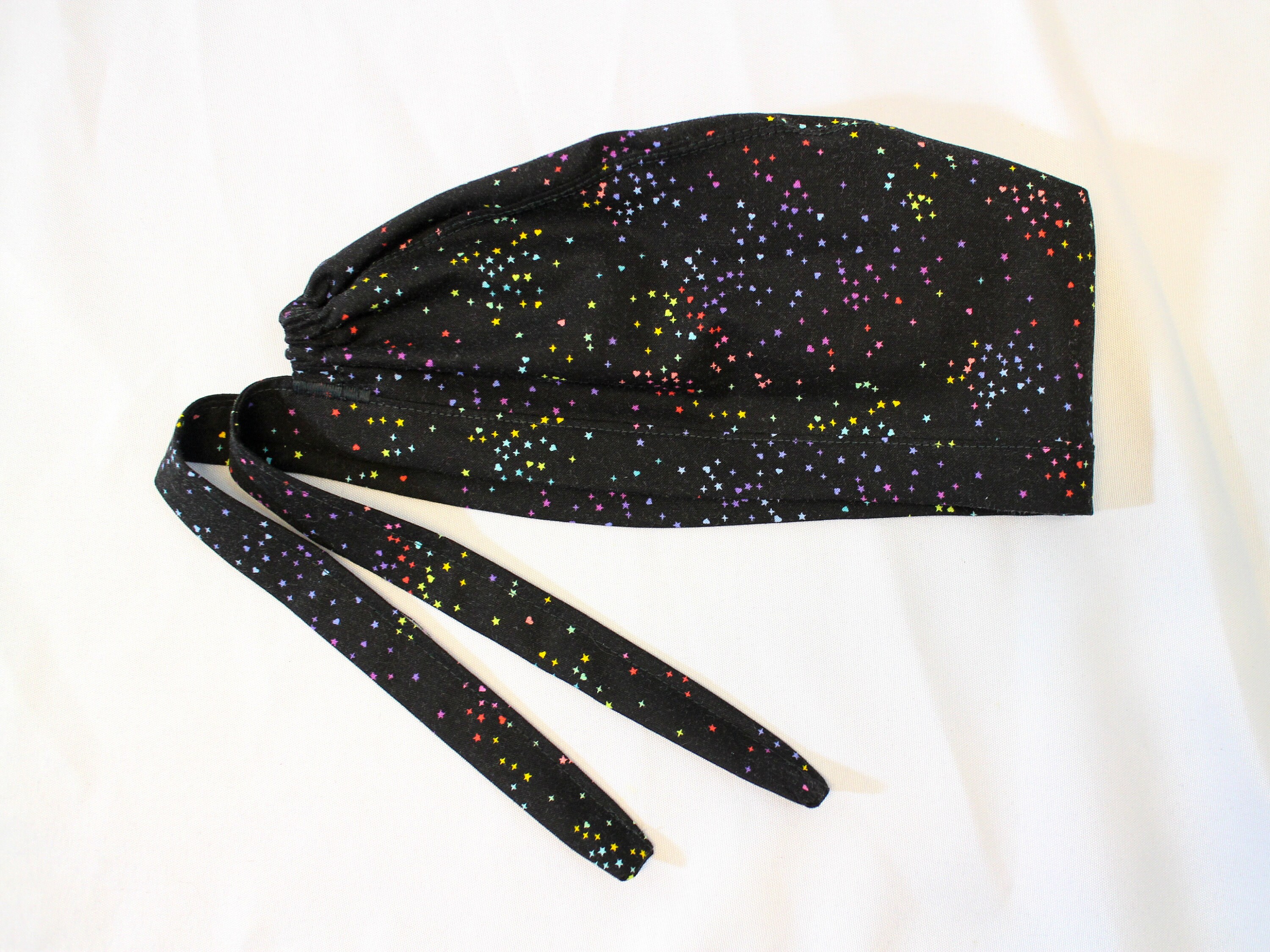 Rainbow Stars Galaxy Print Surgical Scrub Cap Dentist Chemo | Etsy