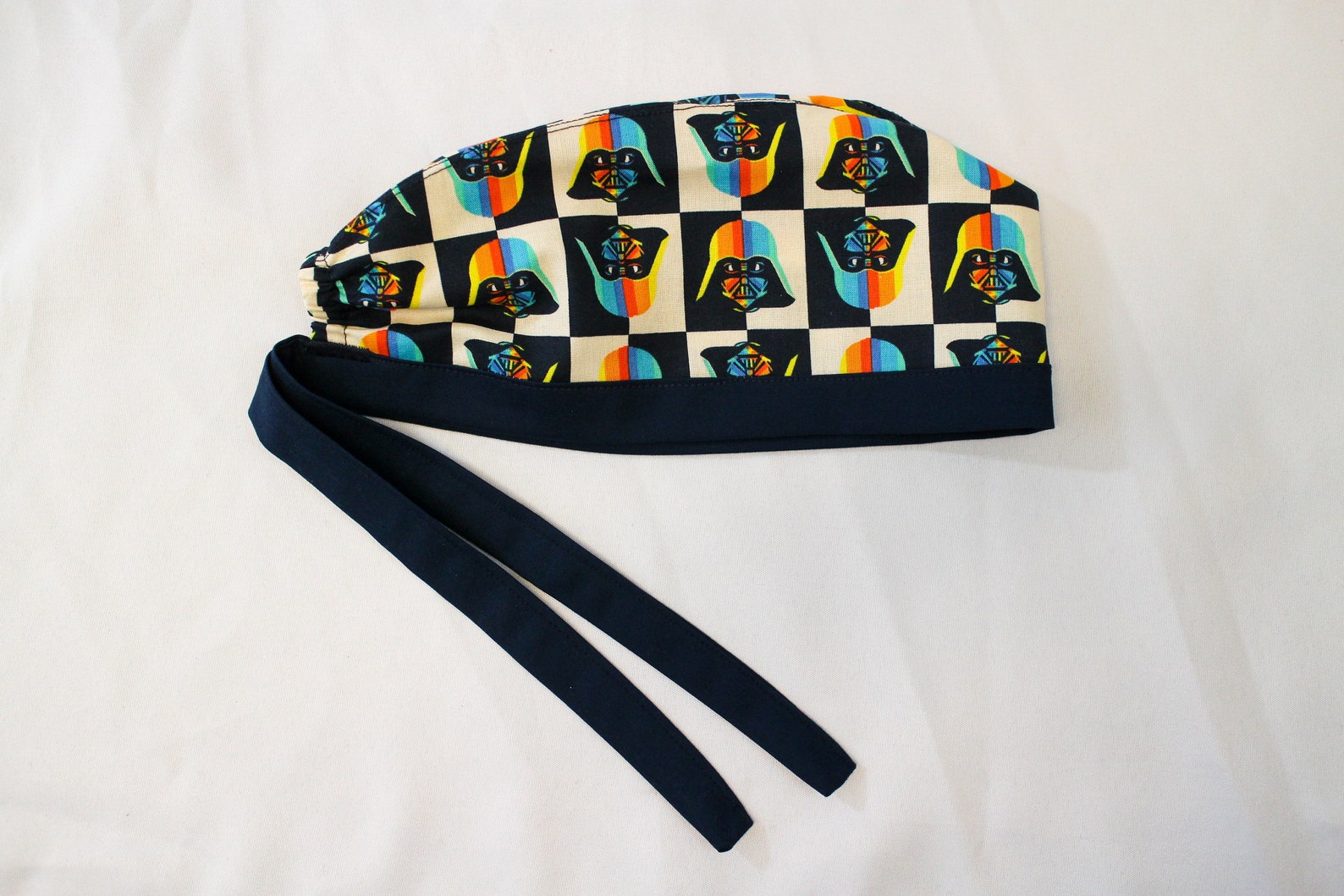 Technicolor Vader Surgical Scrub Cap Dentist Vet Chemo Hat - Etsy