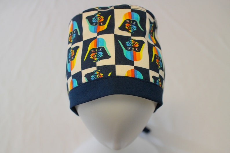 Technicolor Vader Surgical Scrub Cap Dentist Vet Chemo Hat - Etsy
