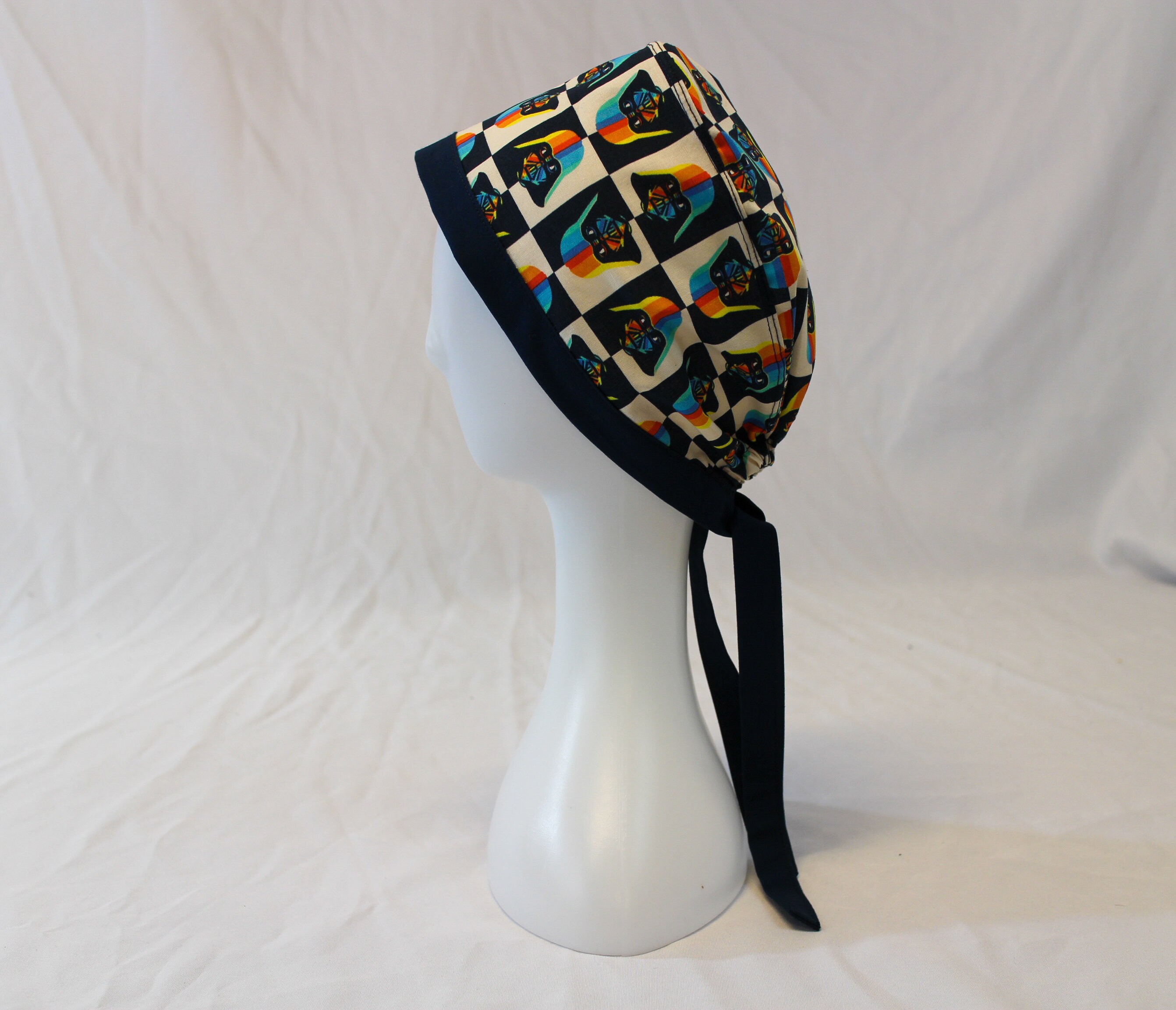 Technicolor Vader Surgical Scrub Cap Dentist Vet Chemo Hat - Etsy