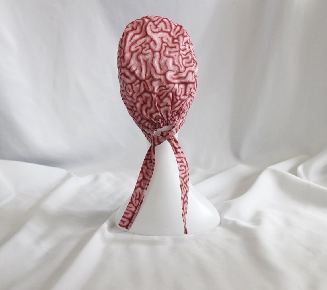 Brain Surgical Scrub Cap Dentist Vet Chemo Hat - Etsy
