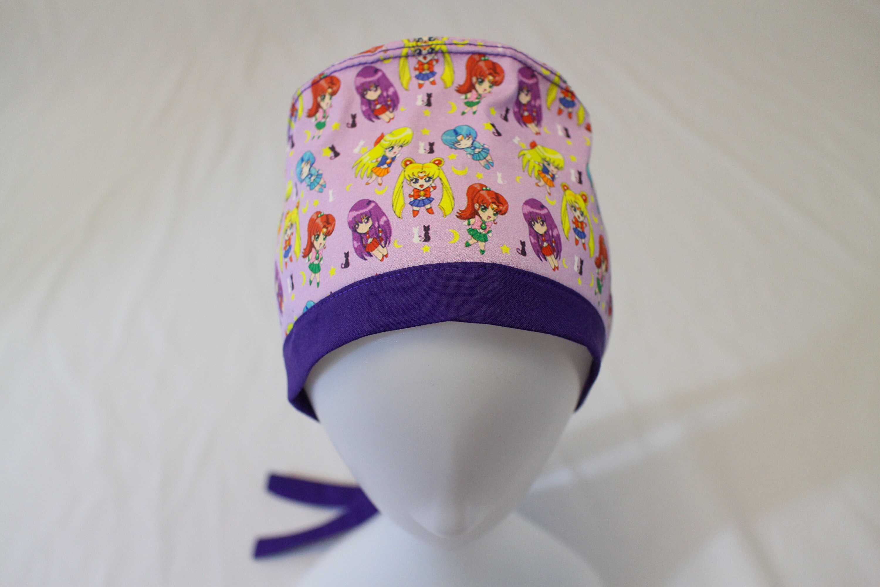 Sailor Moon Surgical Scrub Cap Dentist Vet Chemo Hat | Etsy