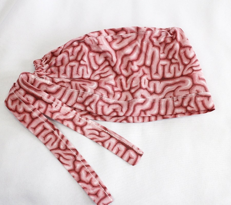 Brain Surgical Scrub Cap Dentist Vet Chemo Hat - Etsy