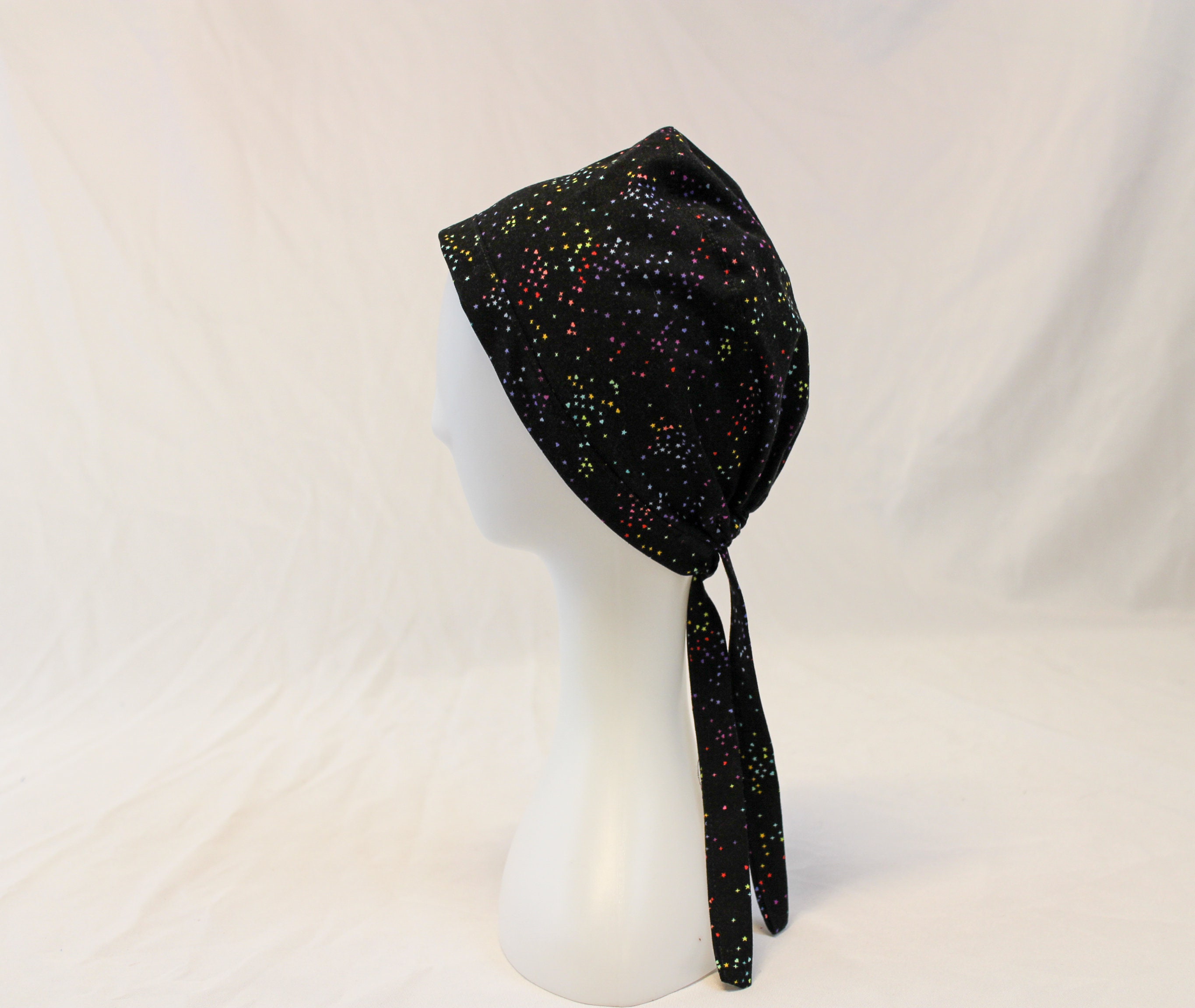 Rainbow Stars Galaxy Print Surgical Scrub Cap Dentist Chemo - Etsy