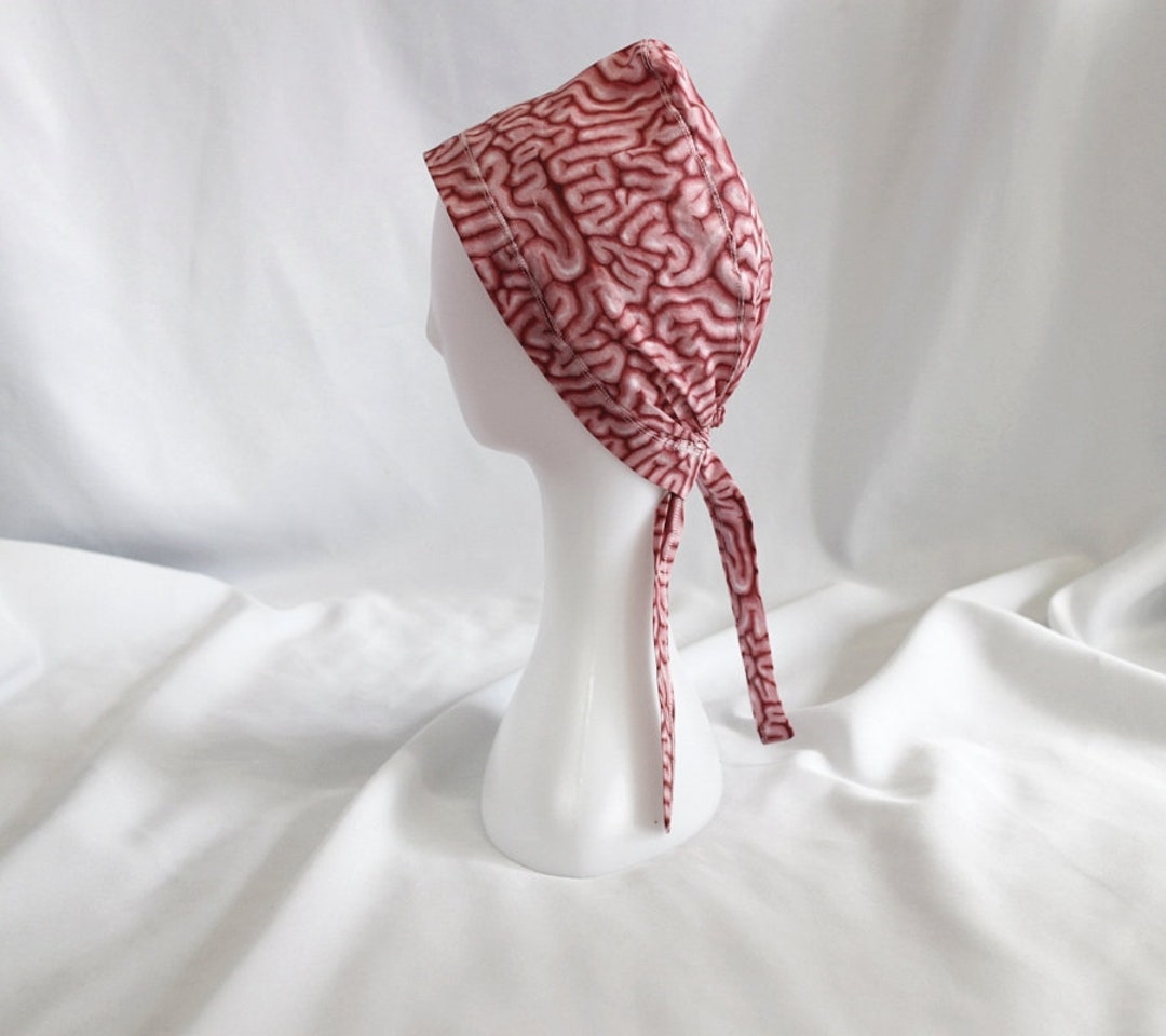 Brain Surgical Scrub Cap Dentist Vet Chemo Hat - Etsy