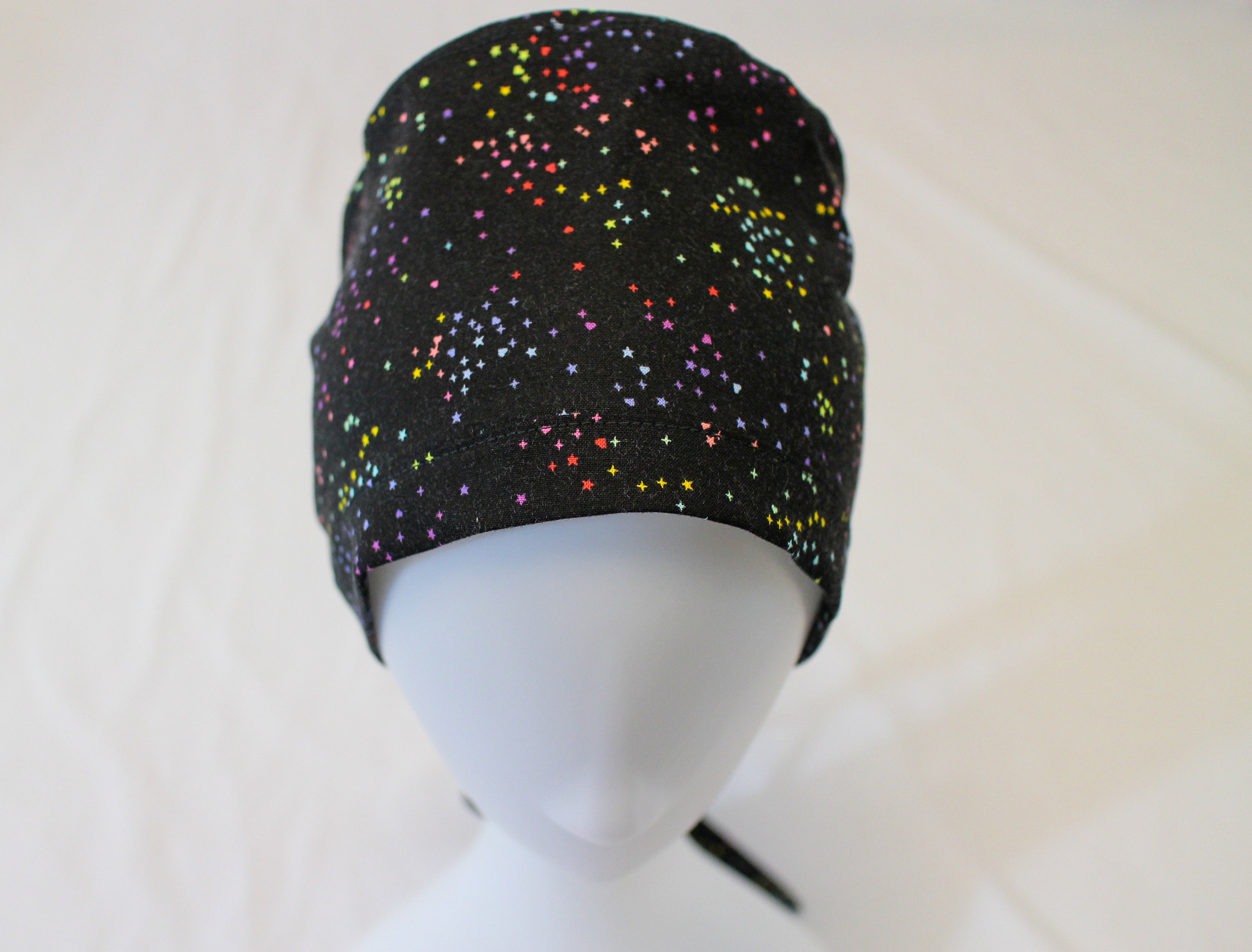 Rainbow Stars Galaxy Print Surgical Scrub Cap Dentist Chemo - Etsy