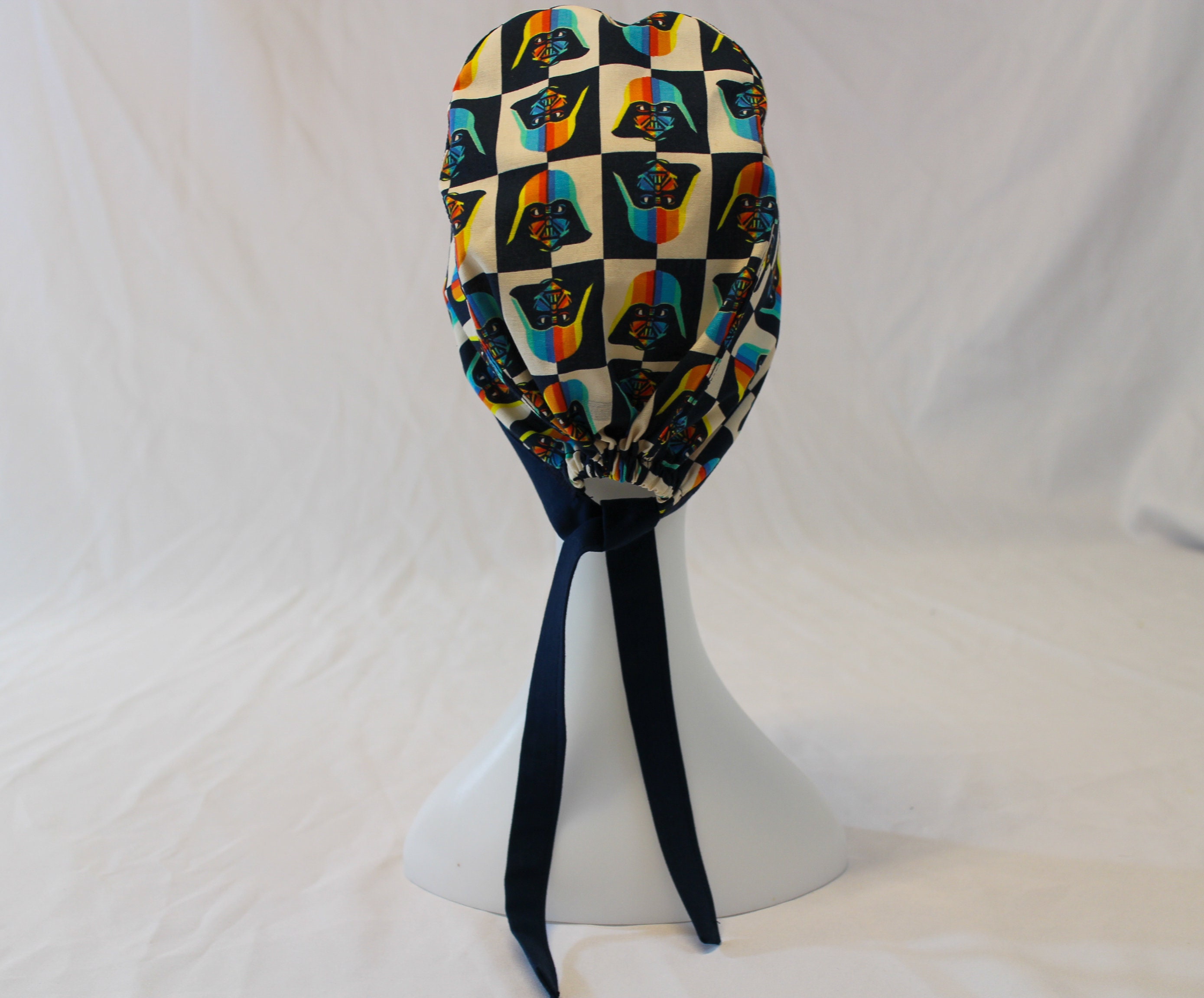 Technicolor Vader Surgical Scrub Cap Dentist Vet Chemo Hat - Etsy
