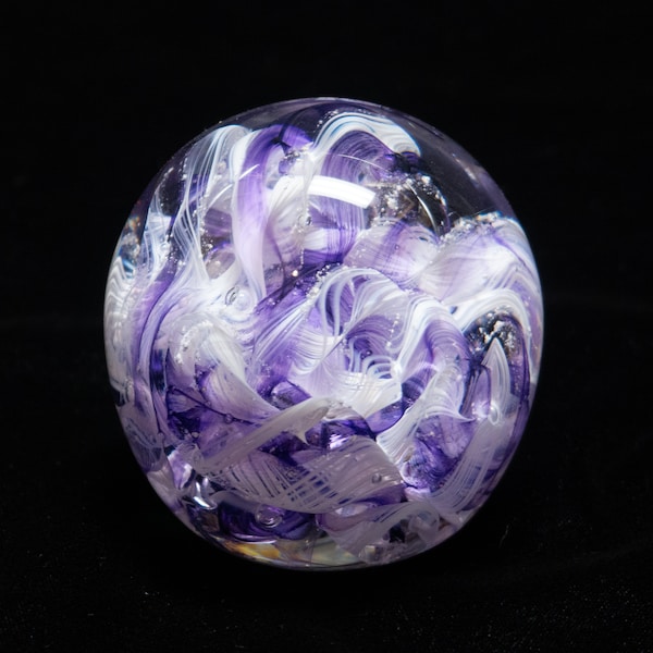 Purple Paperweight - Etsy