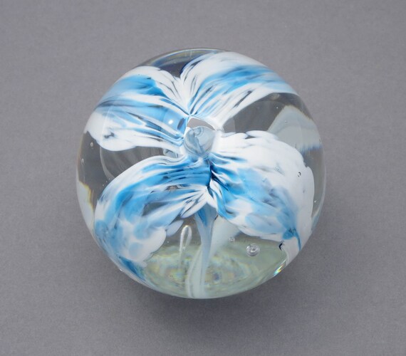 Handmade Glass Paperweight | Etsy