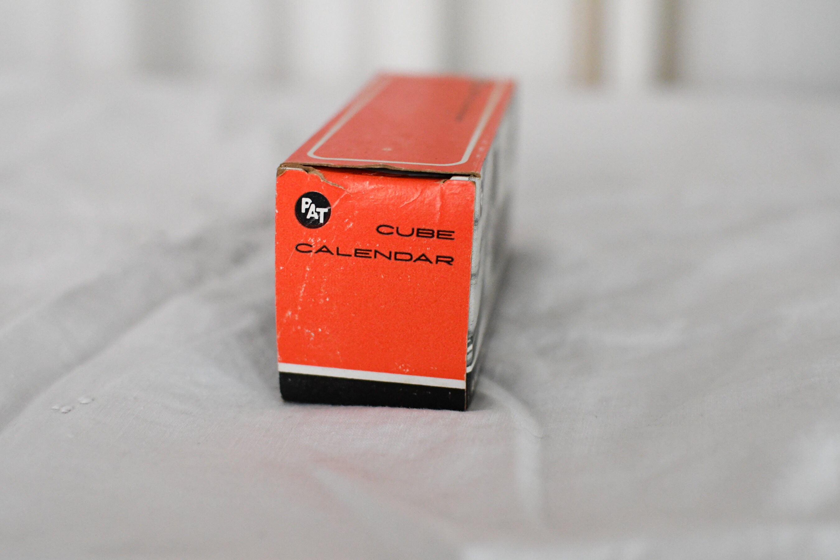 Vintage PAT. Products Cube Desk Calendar in Original Box - Etsy