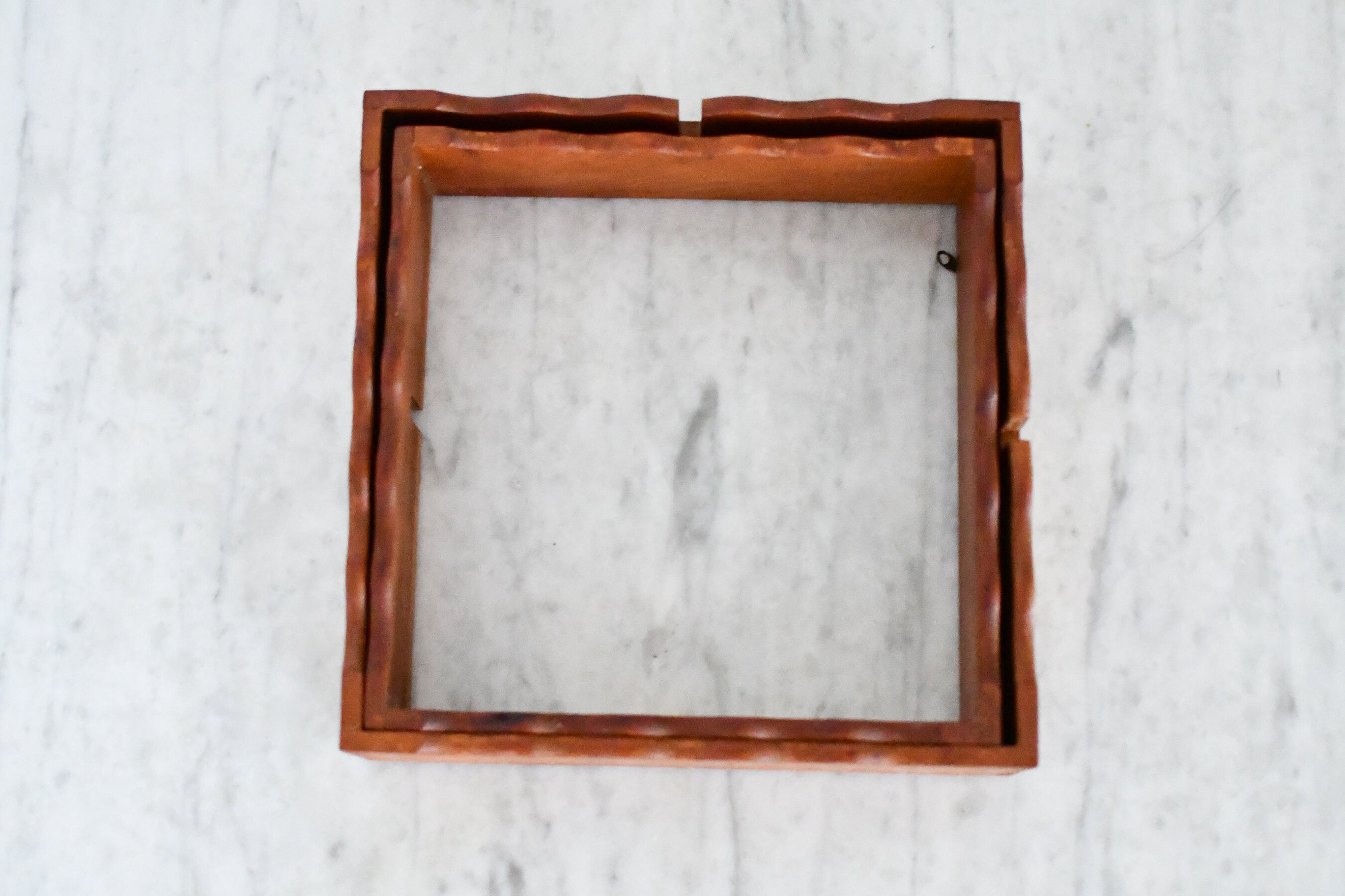 Vintage MCM Interlocking Wall Wood Cube Shelf - Etsy