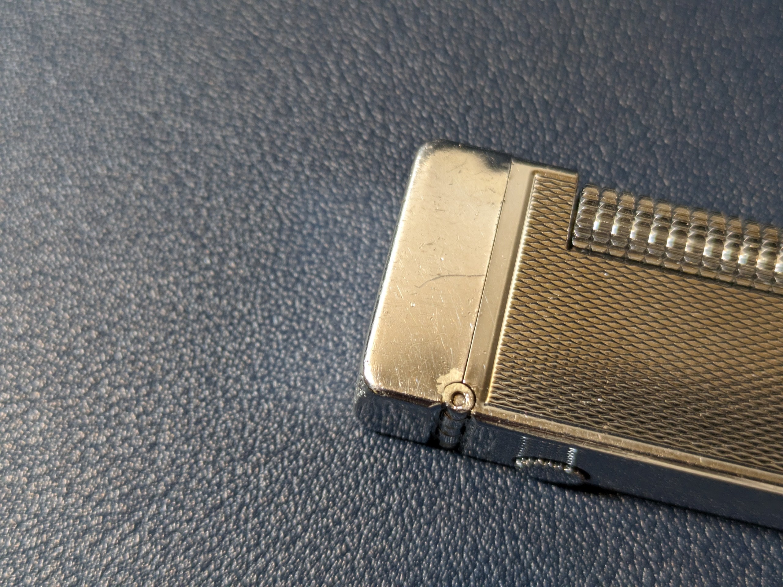 Serviced 1960s Dunhill Rollagas Lighter, Silver Plated in Barley ...